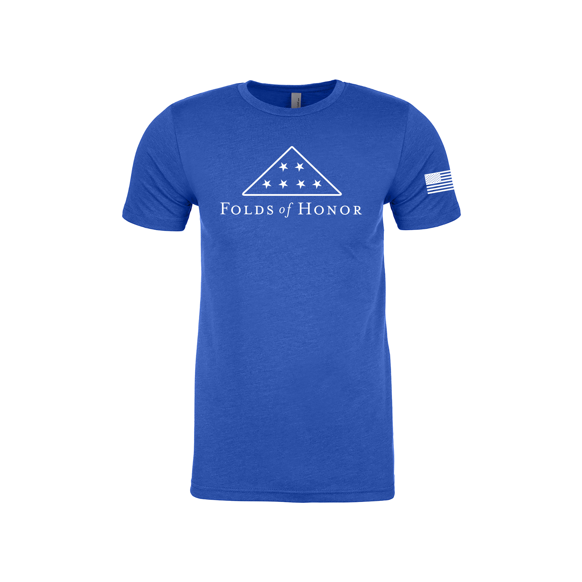 Outline Logo T-Shirt - Royal – Folds of Honor